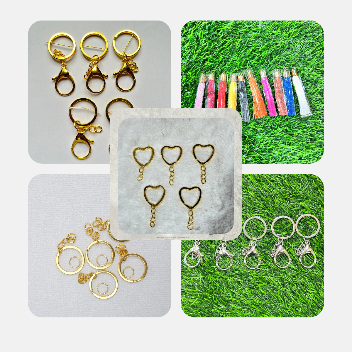 Keychain Materials – The Pastel Carnival - Wholesale